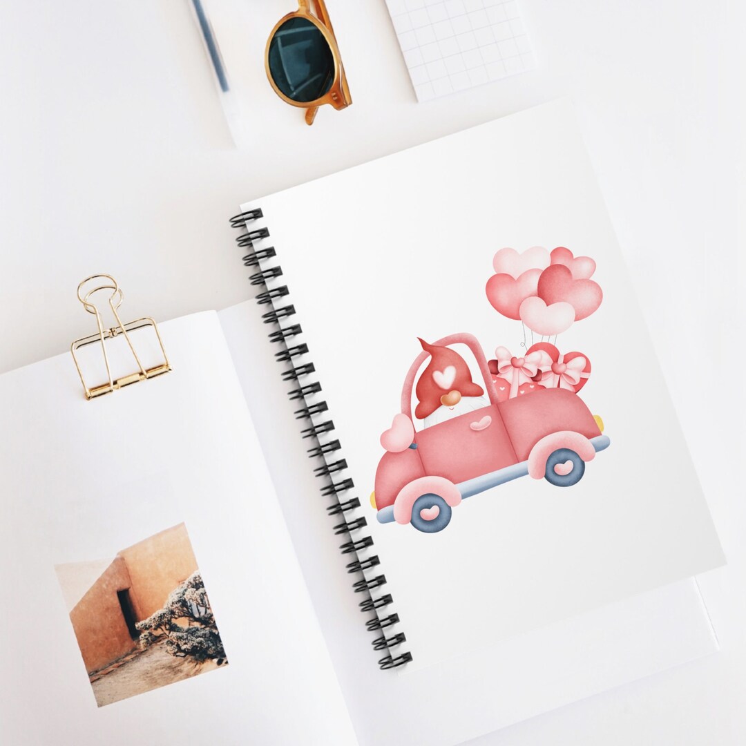 Spiral Notebook Ruled Line, Gnome Collectors, Gnome Inspired, Gnome ...