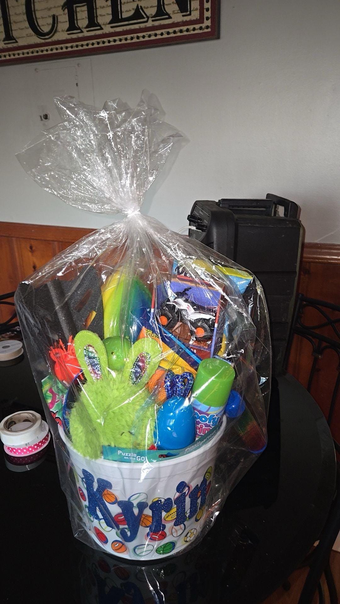 Personailzed Pre-filled Easter Baskets - Etsy