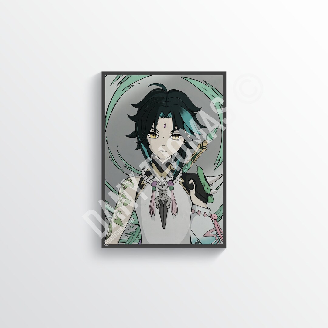 A4 ART PRINT Xiao - Etsy