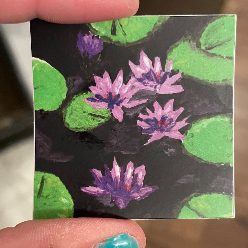 Lily Pad Sticker - Etsy