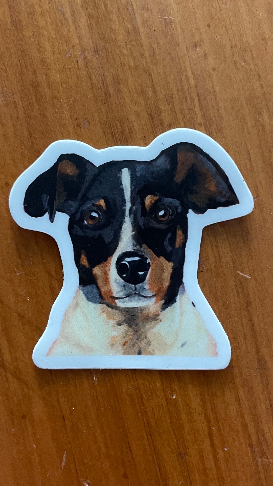 Jack Russel Terrier Dog Sticker - Etsy