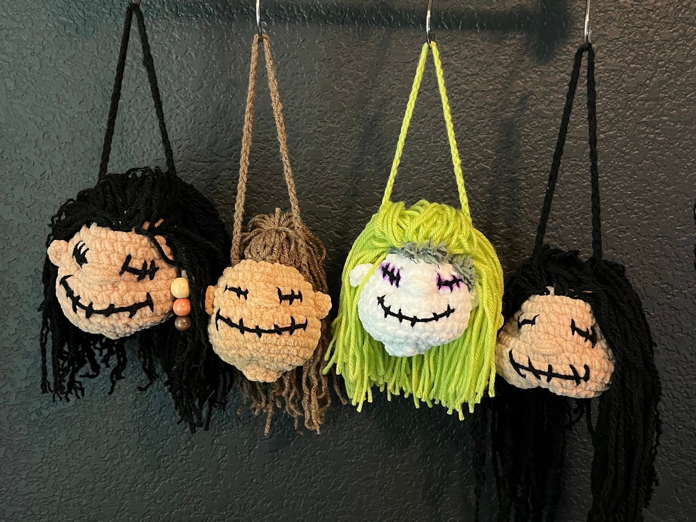 Shrunken Head Crochet Pattern - Etsy
