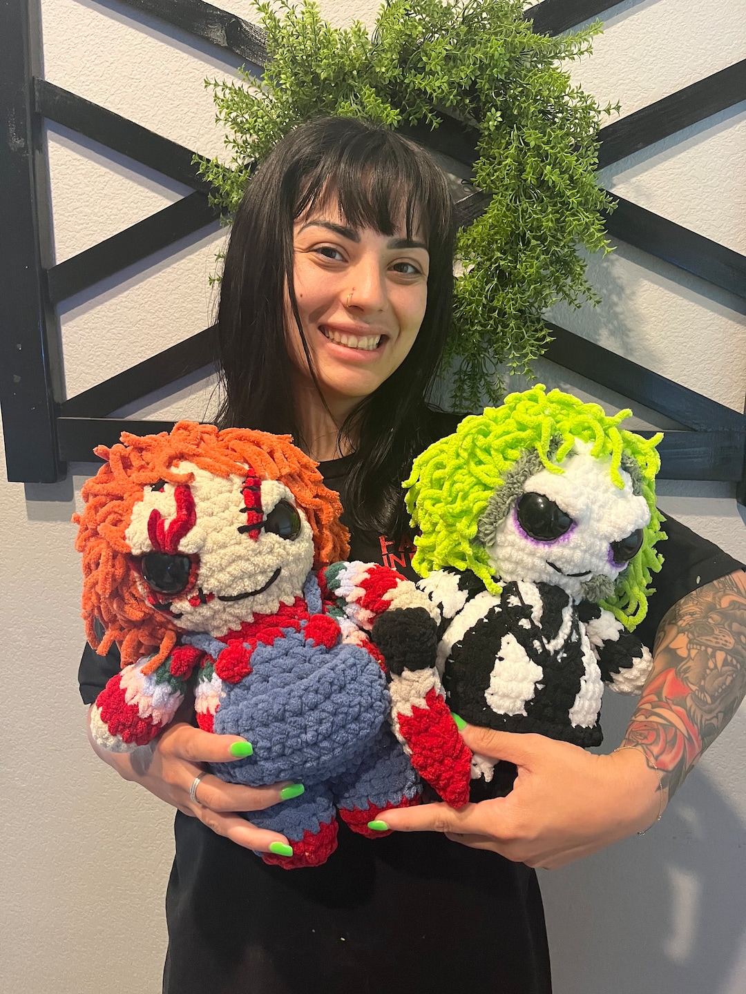 Chunky Chucky and Beatle Crochet Pattern - Etsy