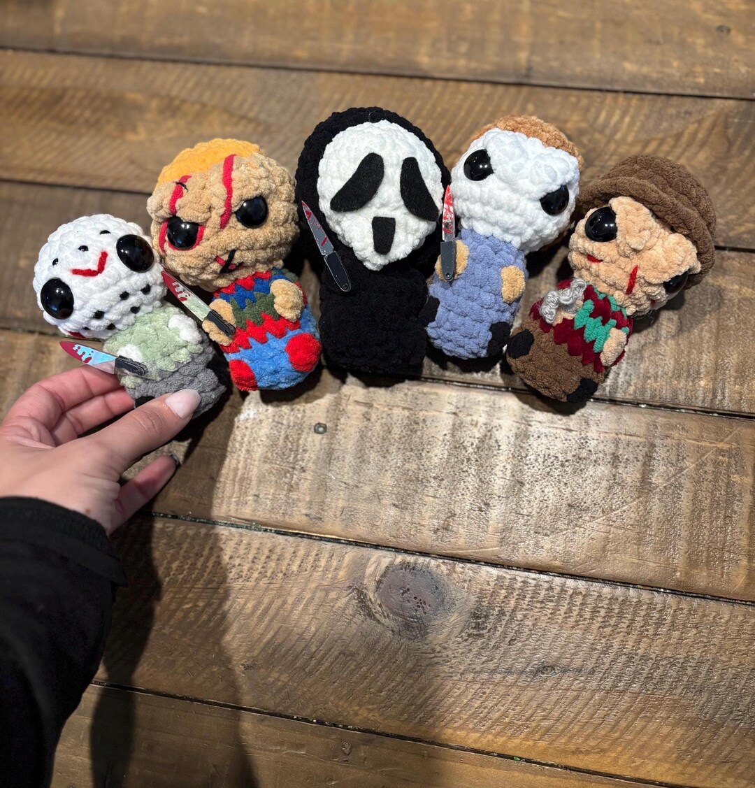 Slasher Shoulder Pals Bundle - Crochet Pattern - Etsy