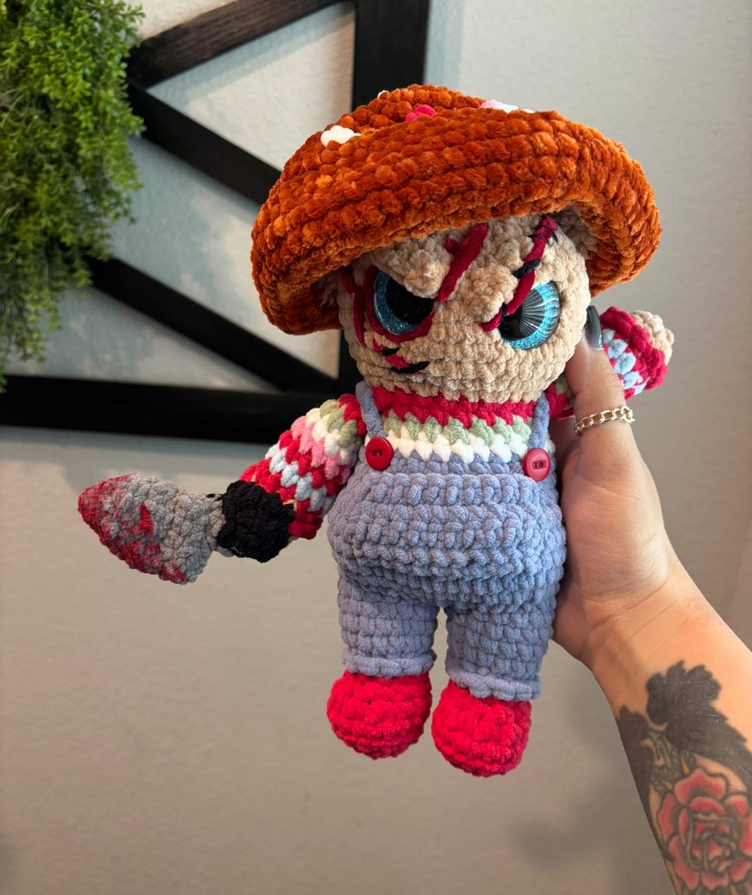 Chucky Mushroom Crochet Pattern - Etsy