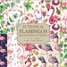 Tropical Flamingo Digital Paper Pack Seamless Patterns, Scrapbooking ...