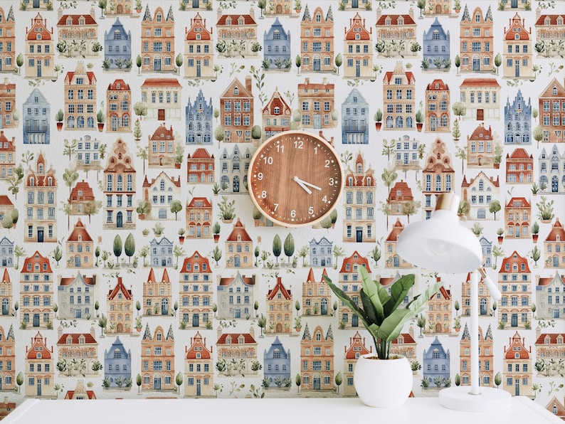 Amsterdam Netherlands Digital Paper Pack Seamless Patterns ...