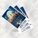 New York Travel Postcard, Manhattan Skyline Postcard, Big Apple ...