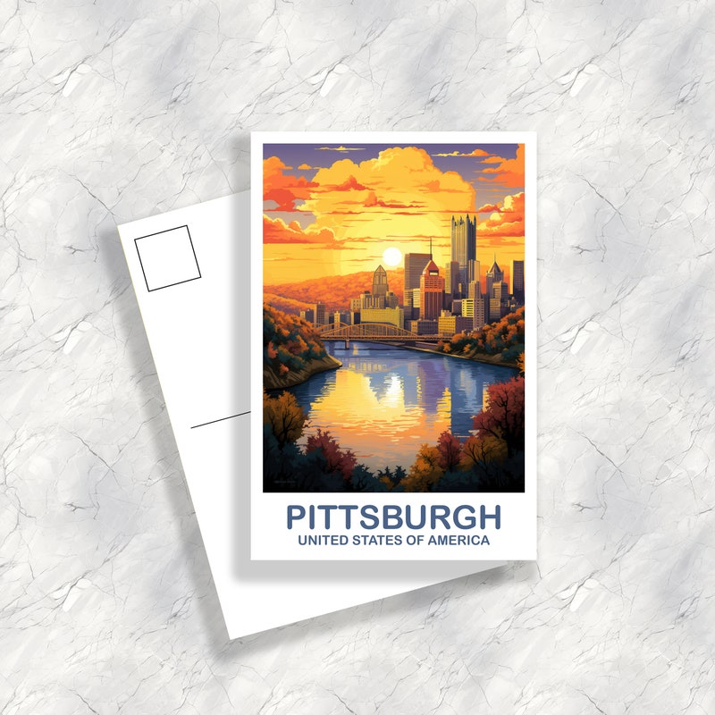 Pittsburgh Print - Etsy