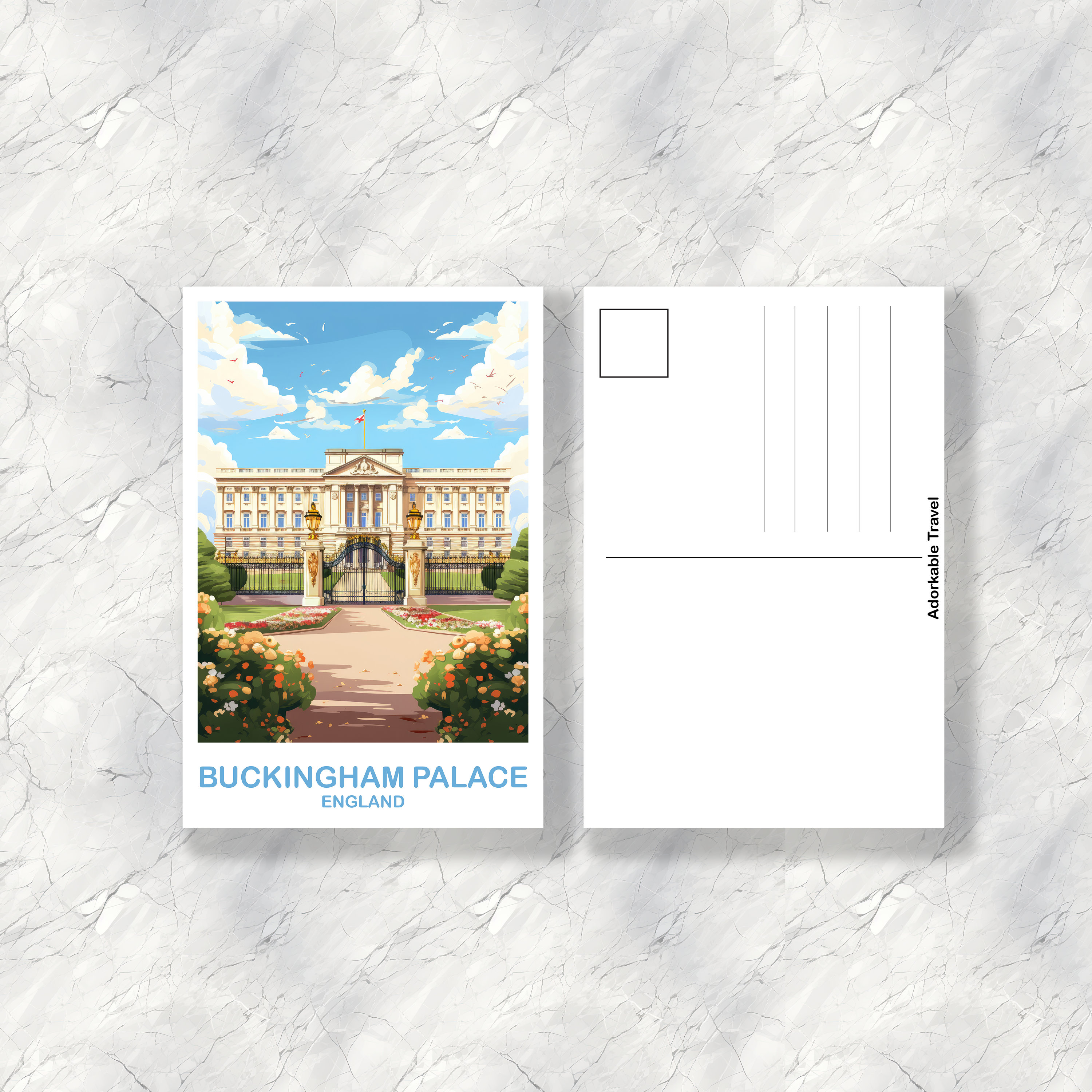 50 Custom Travel Postcards, Travel Postcard Set, Set of 50 City ...