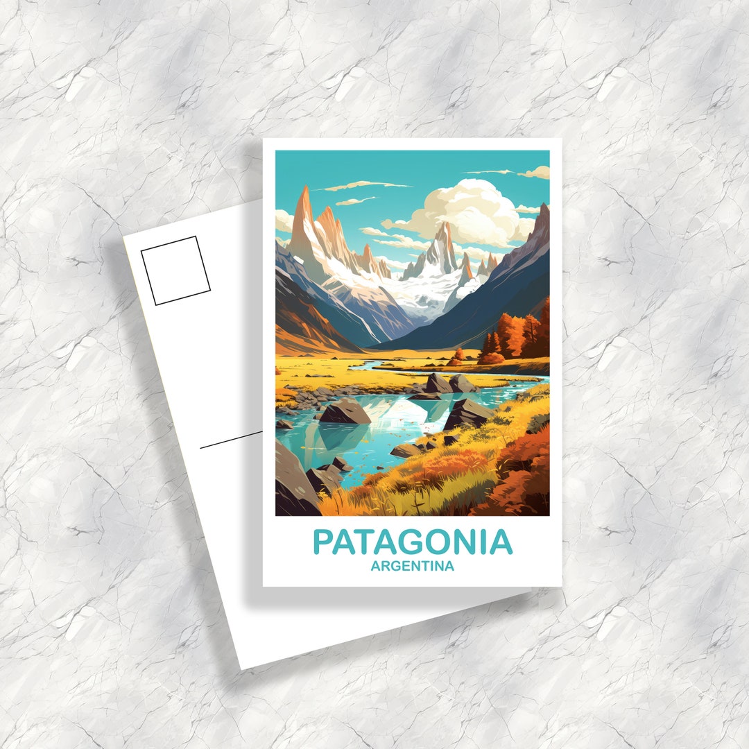 Patagonia Argentina Travel Postcard, Patagonia Travel Postcard ...