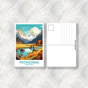 Patagonia Argentina Travel Postcard, Patagonia Travel Postcard ...