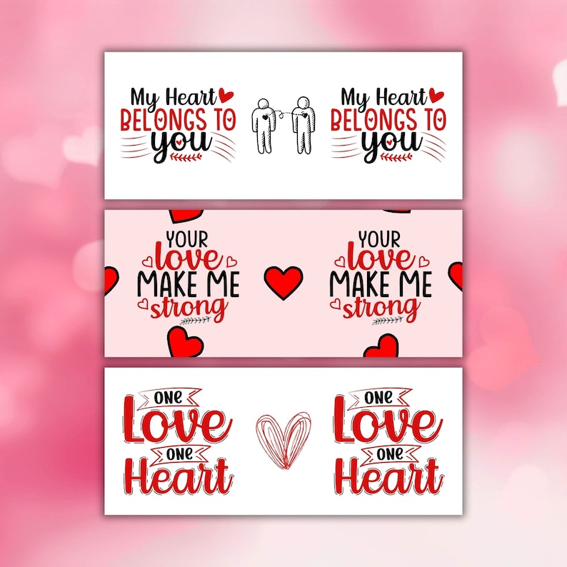 Happy Valentines Day Mug and PNG, Valentines Day Cups, Coffee Mug Wrap ...