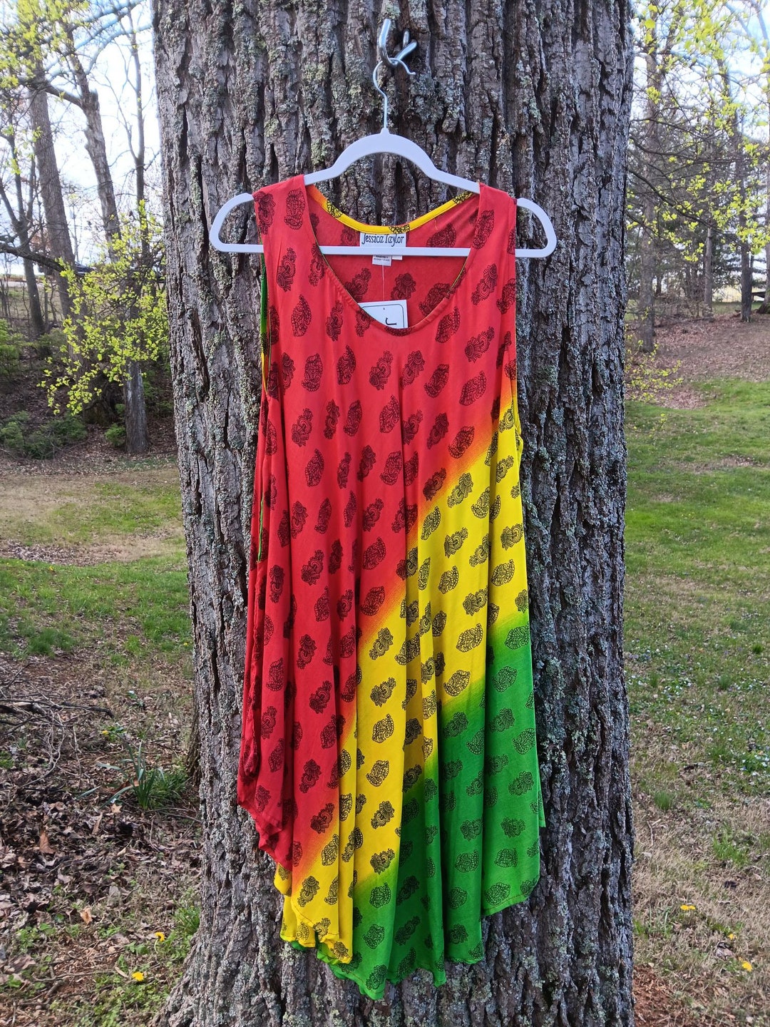 Raggae Dress, Rasta Jamaican Summer Dress - Etsy
