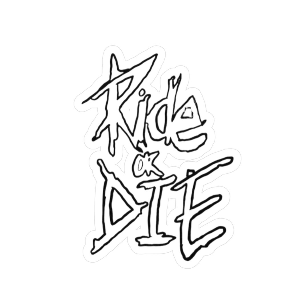 Ride or Die Stickers - Etsy