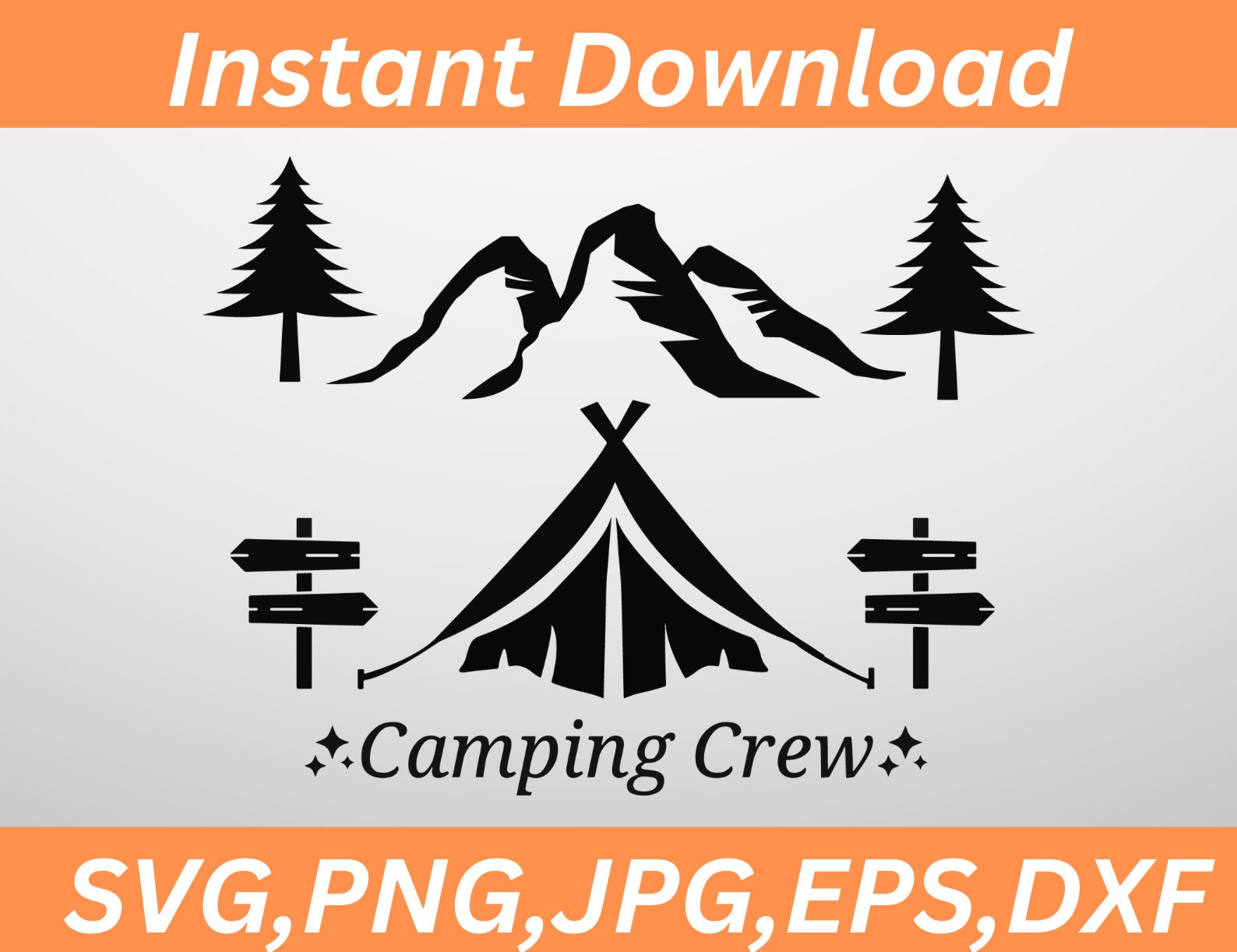 Camping Crew Svg, Family Camping Svg, Camping Friends Svg, Camping ...