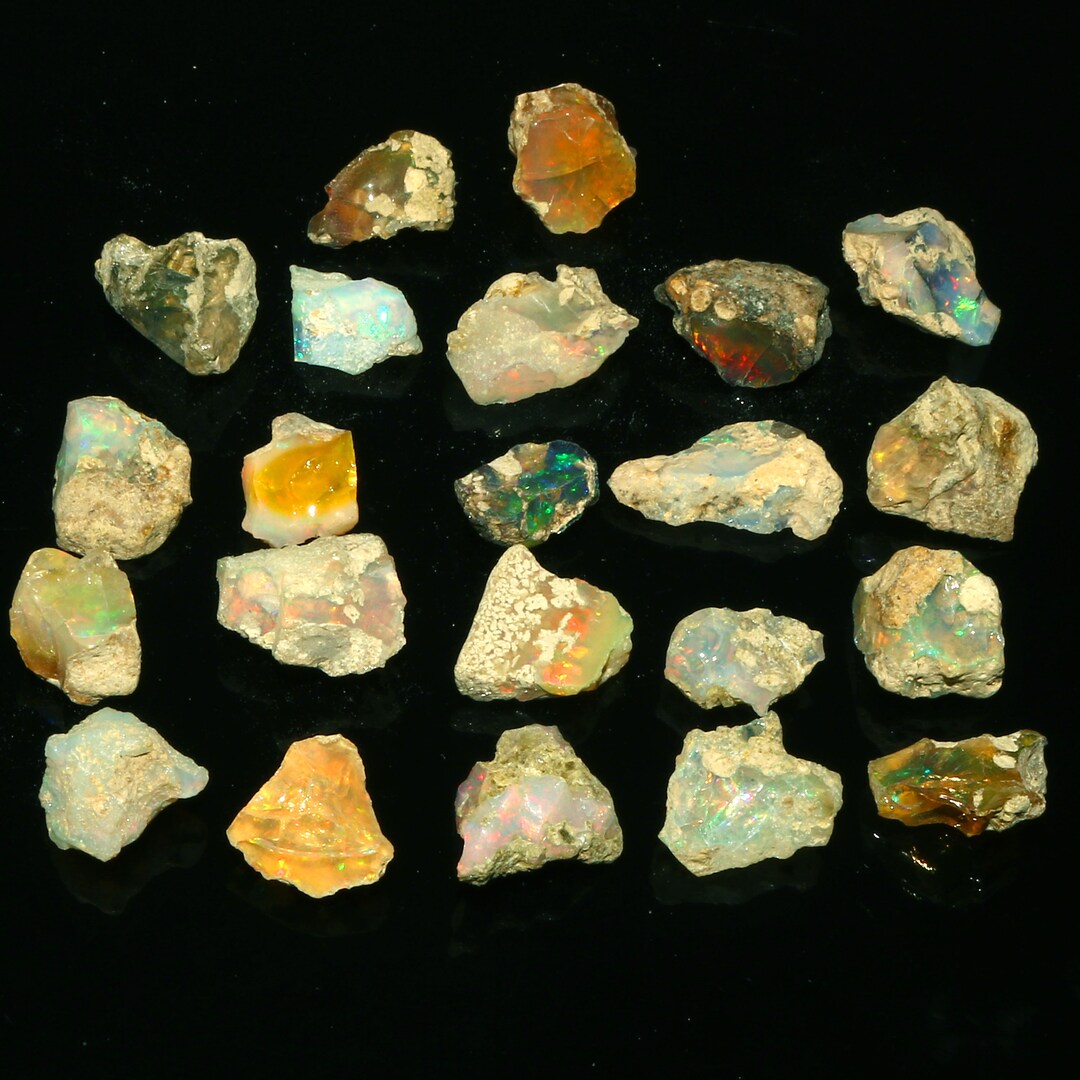 Opal Rough Crystal, AAA Grade Quality Raw Bulk Raw Opal, Rough Opal Lot ...