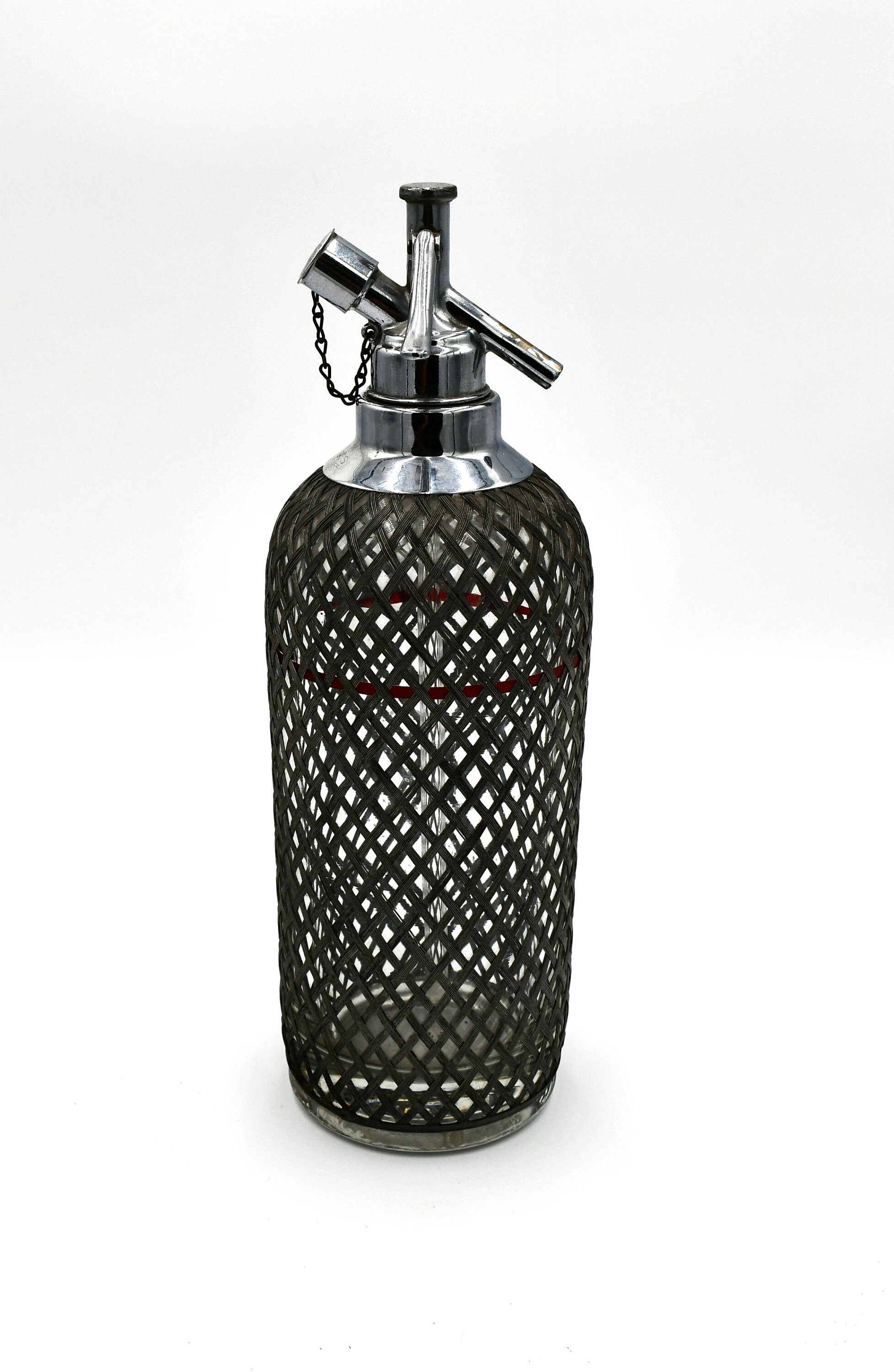 1940's Sparkletts Vintage Mesh Seltzer Bottle - Etsy
