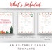 Christmas Recipe Book Template With Cover Editable in Canva Digital ...