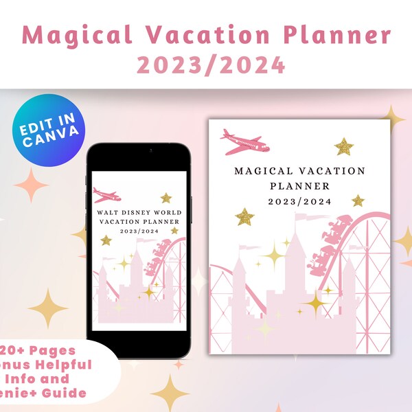Disneyworld Planning Template - Etsy