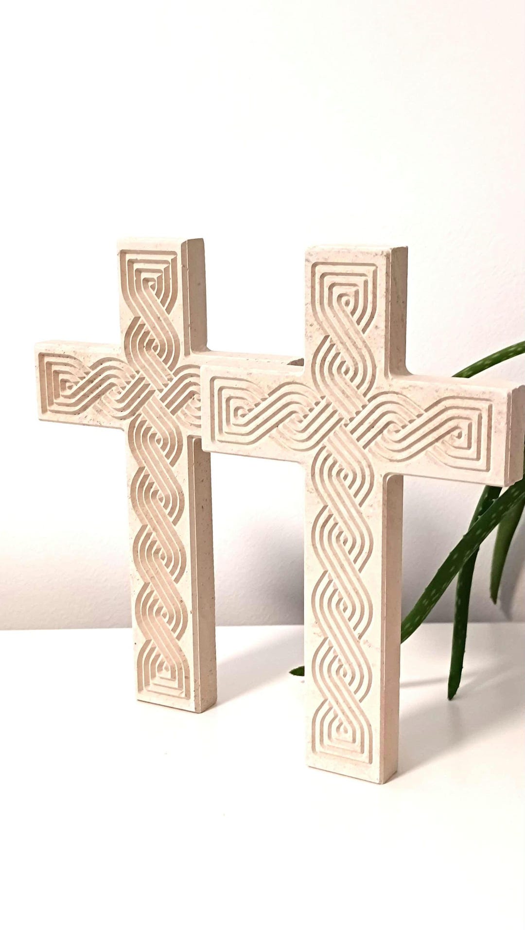 Wall Cross Croatian Interlace Baptism Cross,wall Decorate Made of ...