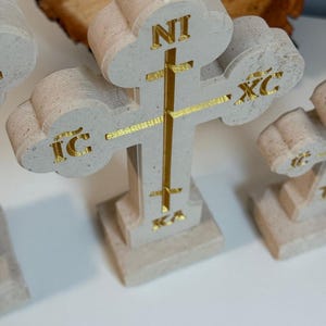 Orthodox Standing Cross, - Made of the Limestone, Religious Gift - Etsy