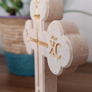 Orthodox Standing Cross, Made of the Limestone, Religious Gift - Etsy