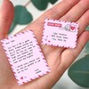 Miniature Love Letter Template With Envelope | Printable Mini Love ...