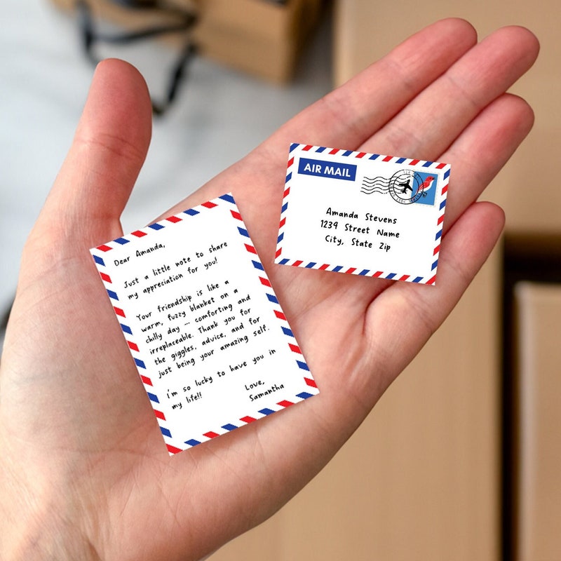 Love Miniature Letter - Etsy