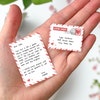 Miniature Love Letter Template With Envelope | Printable Mini Love ...