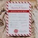 Editable Delayed Gift Notice | Late Christmas Gift Letter From Santa ...