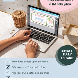 Editable Delayed Gift Notice | Late Christmas Gift Letter From Santa ...