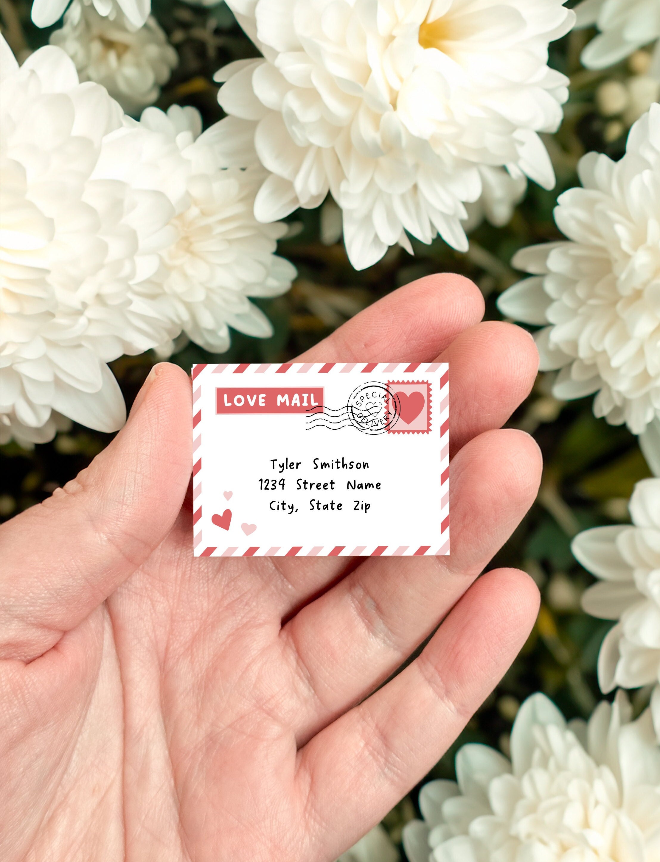 Mini Love Letter Template | Printable Miniature Love Letters With ...