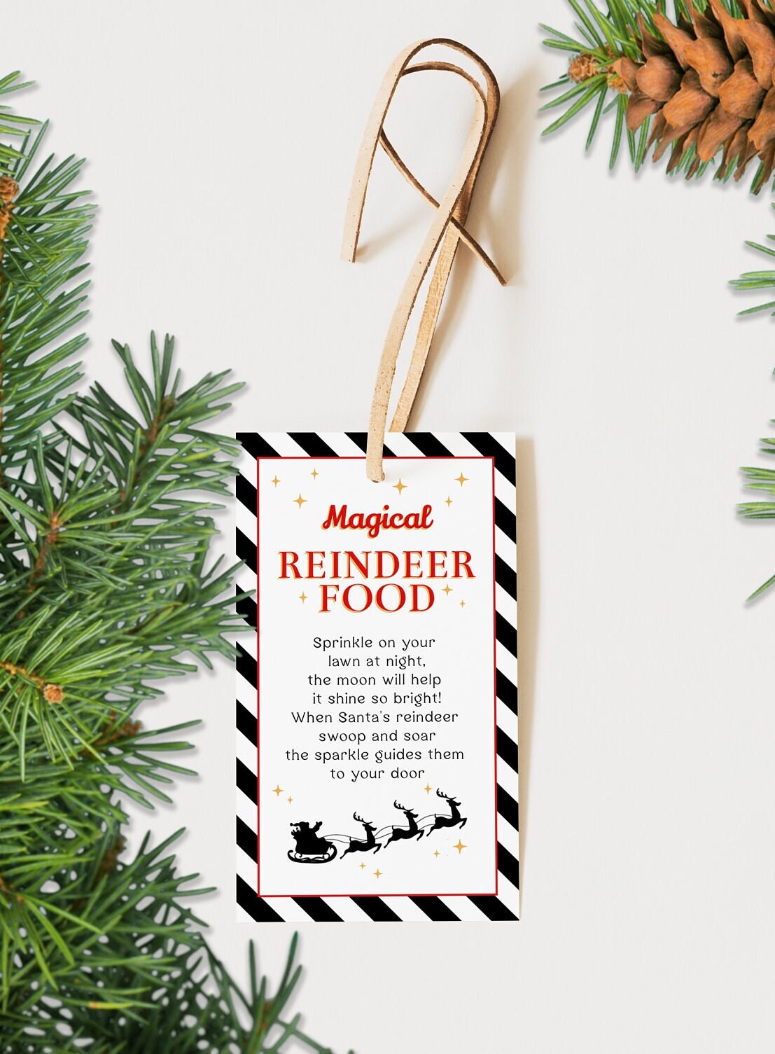Reindeer Food Printable | Christmas Eve Box, Printable Magical Reindeer ...