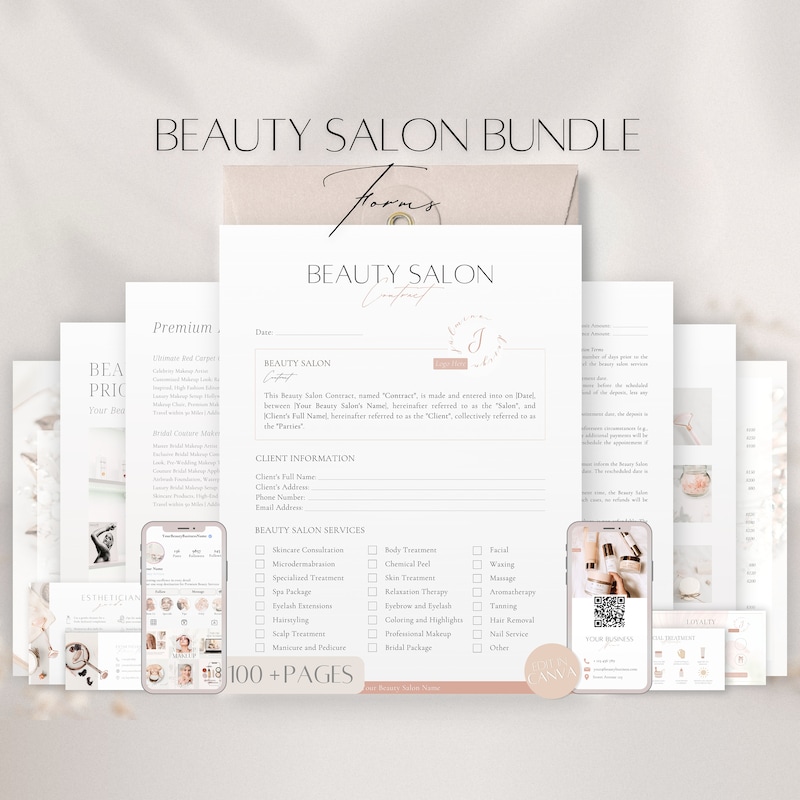 Salon Forms - Etsy