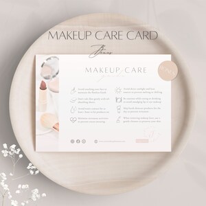 Makeup Price List Template, Editable Makeup Artist Pricing Menu ...