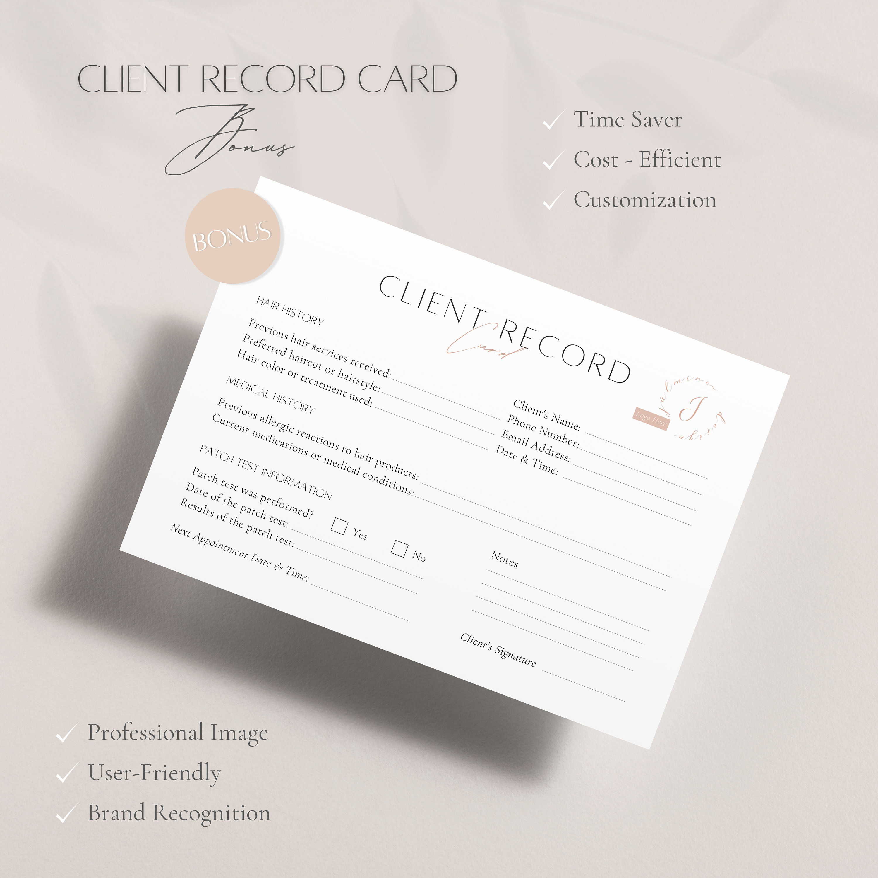 Hairdressing Mega-bundle Templates, Editable Hairstylist Catalog ...