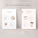 Coffee Menu Template, Editable Barista Price List Print, Premium Cafe ...
