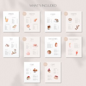 Event Menu Templates, Editable Mobile Bar Price List, Professional ...