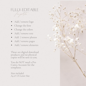 Flower Business Management Forms, Editable Florist Order File ...