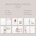 Beauty Salon Catalog Template, Editable Beauty Expert Magazine ...