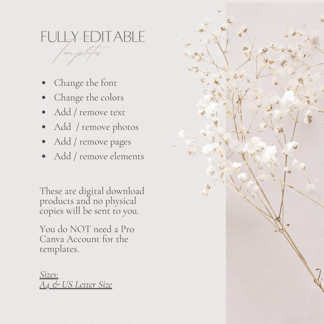 Event Menu Templates, Editable Mobile Bar Price List, Professional ...