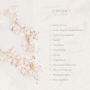 Jewelry Business Contract Template, Jewelry Designer Contract ...