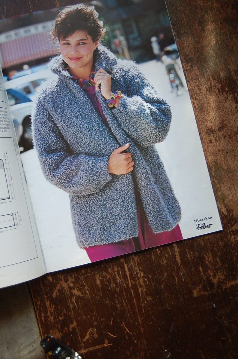 Tiber Selection No. 05 Knitting Magazine FRENCH LANGUAGE, 1980's ...