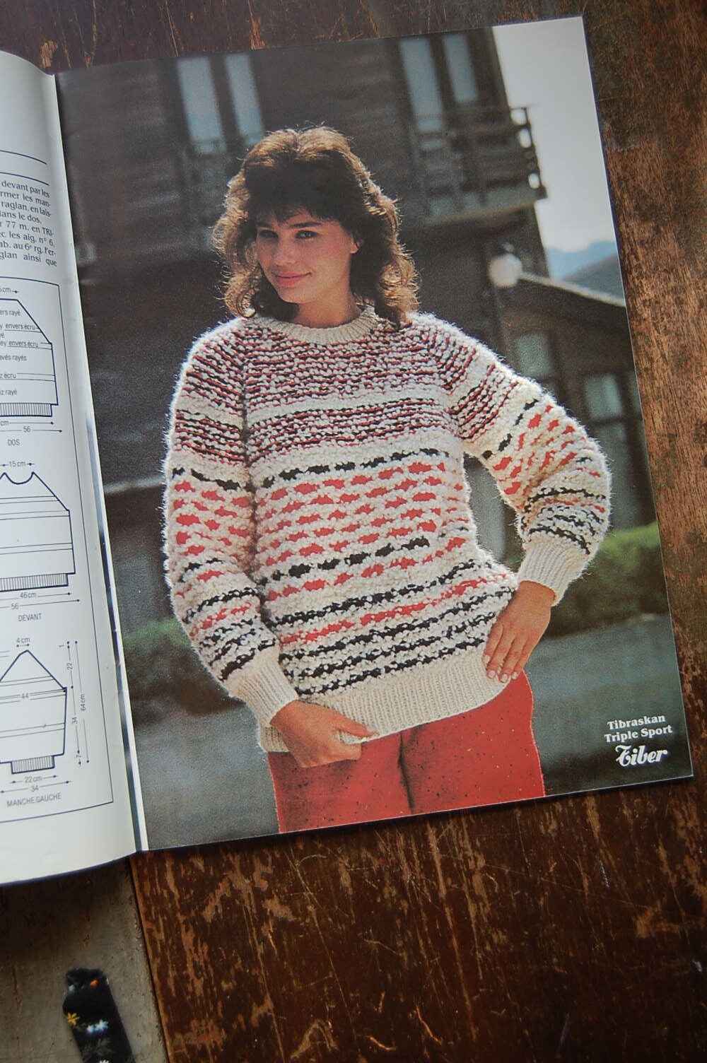 Tiber Selection No. 05 Knitting Magazine FRENCH LANGUAGE, 1980's ...