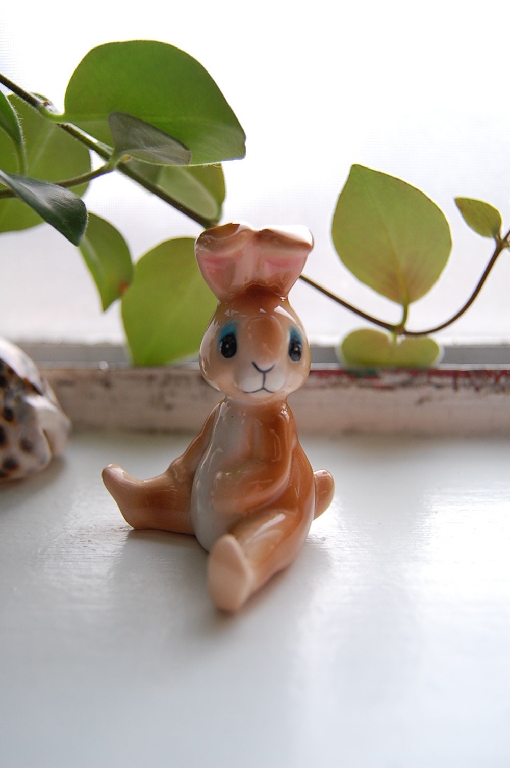 Vintage Ceramic Rabbit Figurines, Set of 3 Adorable Tumbling Bunnies ...