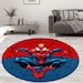 Spiderman Rug, Round Rug, Circle Rug, Kids Room Carpet, Home Decor ...