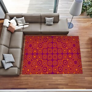 Traditional Motifs Rug, Retro Pattern Rug, Mandala Rug, Tibetan Decor ...