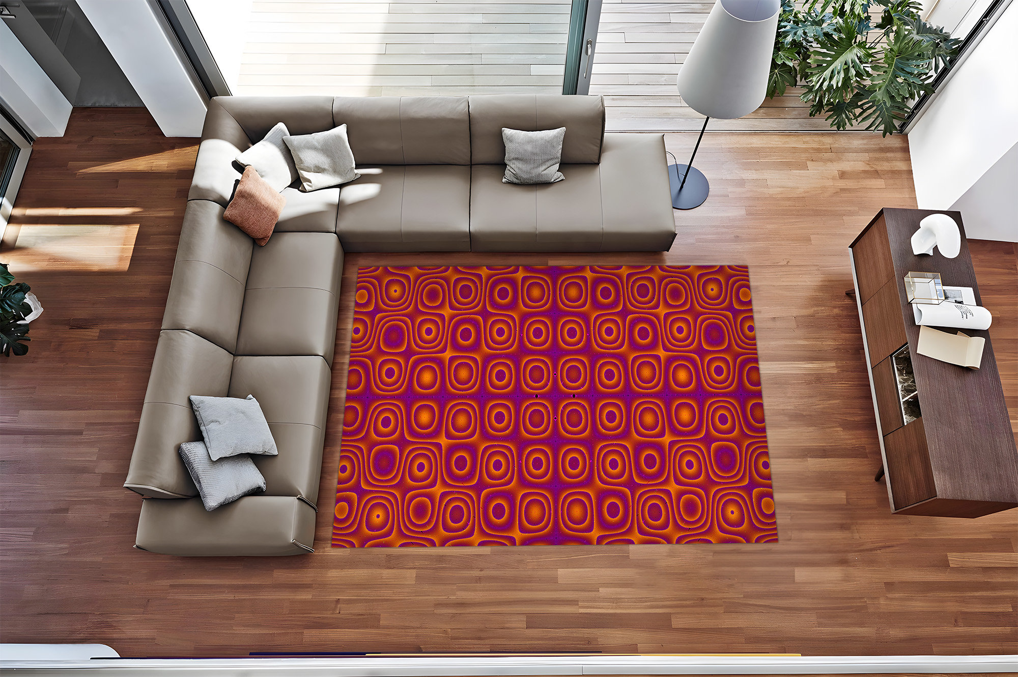 Traditional Motifs Rug, Retro Pattern Rug, Mandala Rug, Tibetan Decor ...