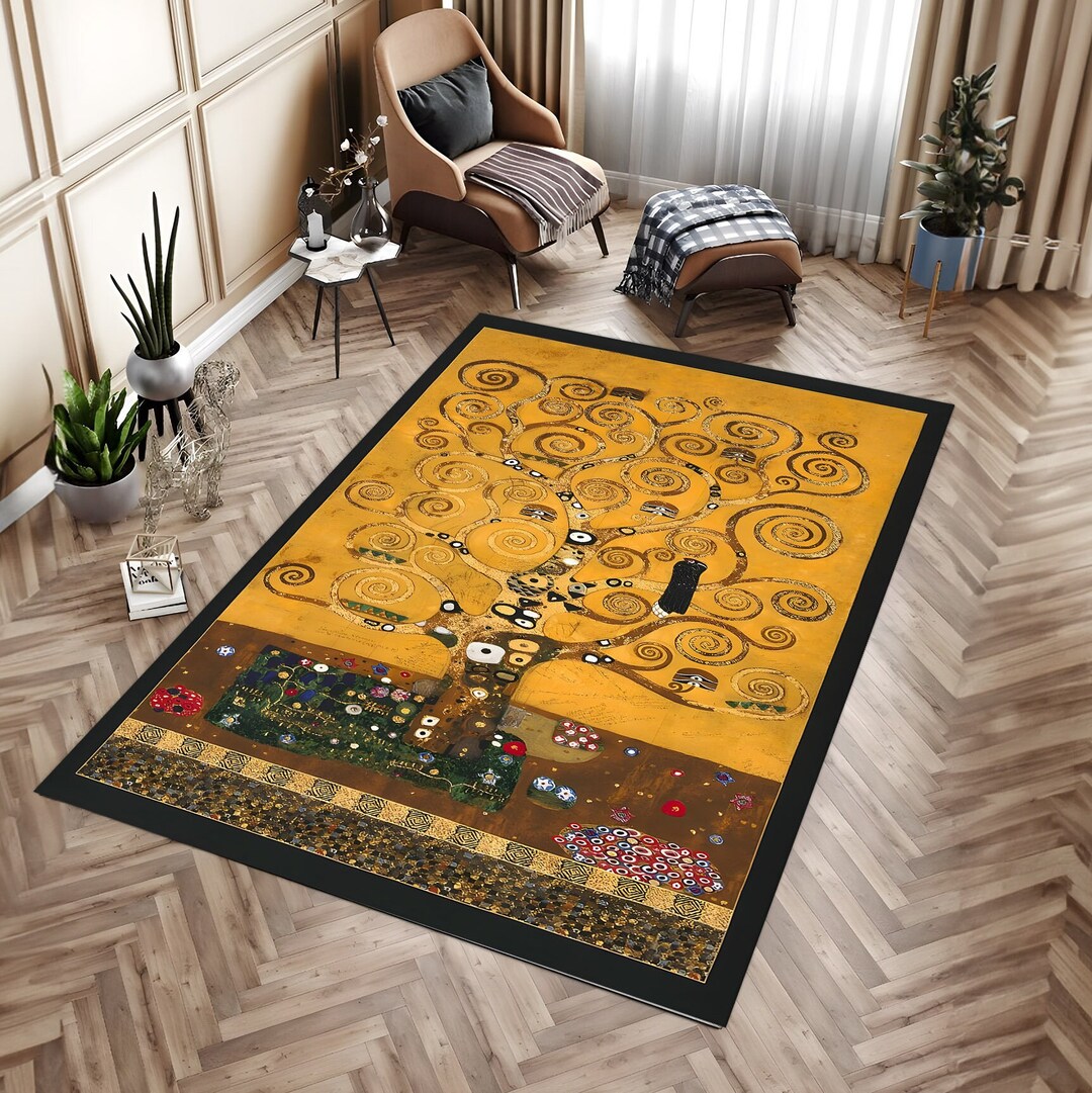 Life Tree Rug, Tree of Life Rug, Living Room Rug, Office Rug, Pagan Rug ...